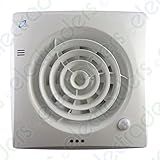 National Ventilation MON-S100HT Monsoon 'Silence' Extractor Fan 4 Inch ...