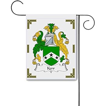Amazon.com : Carpe Diem Designs Kerr Coat of Arms/Kerr Family Crest 11 ...