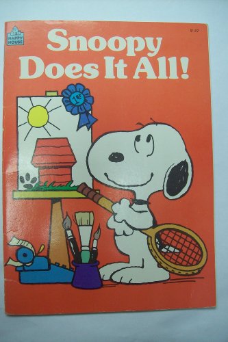 Snoopy Does it All!: Emma Bruns Charles M. Schultz: 9780394882789 ...