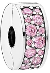 Amazon.com: PANDORA 791972CZ Shining Path Clip: Jewelry
