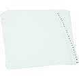Oxford Poly Preprinted Tab Dividers, A-Z, Letter, White : Amazon.ca ...