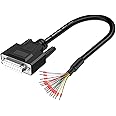 Amazon.com: ANMBEST DB15 Female Solderless Breakout Connector with 5Ft 26AWG Replacement Cable ...