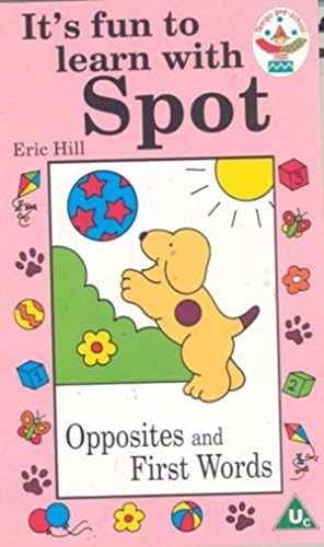 Spot: Spot Looks At Opposites/Spot's First Word Games [VHS]: Eric Hill ...
