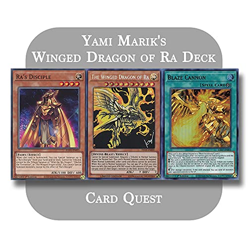 Yu-Gi-Oh! - Yami Marik's Complete The Winged Dragon of Ra Egyptian God ...