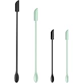 Amazon.com: Mini Spatula Silicone Spatula Set - 4pcs Small Makeup ...