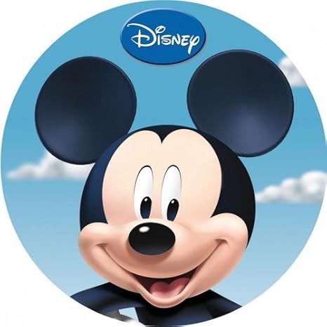 TOPOLINO DISNEY MICKEY MOUSE CIALDA IN OSTIA PER TORTA PERSONALIZZABILE ...