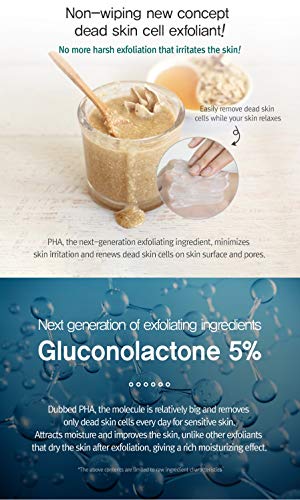 ISNTREE Clear Skin PHA Hydrating Exfoliating Sleeping Mask 3.38 fl. oz ...