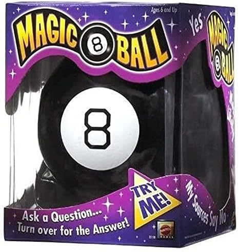 Mattel 30188 Magic 8 Ball Fortune Telling Teller Original Game New ...