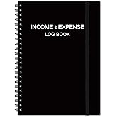 Amazon.com : Income and Expense Log Book – Bookkeeping Record Book ...