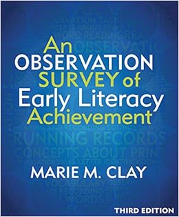 Clay, M: Observation Survey of Early Literacy Achievement (Marie Clay ...
