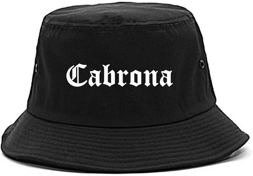 Kings Of NY Cabrona Spanish Mens Bucket Hat Black at Amazon Men’s ...