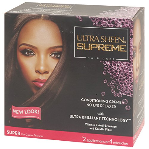 Amazon.com: J/S ULTRA SHEEN SUPREME RELAXER NO-LYE KIT 2 APPL - SUPER ...