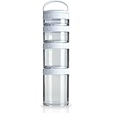 BlenderBottle C00295 GoStak Twist n' Lock Storage Jars, 4-Piece Starter ...