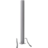 CRL Satin Anodized Standard 24" End Partition Post by CR Laurence ...