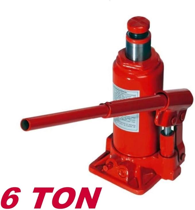 CRIC IDRAULICO PER AUTO CRICK A BOTTIGLIA PORTATA 6 TON TONNELLATE ...