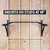XMARK Commercial Wall Mounted Multi Grip Pull Up Bar Ranked Number One ...