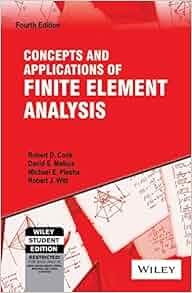 Amazon.com: Concepts And Applications Of Finite Element Analysis, 4Th ...