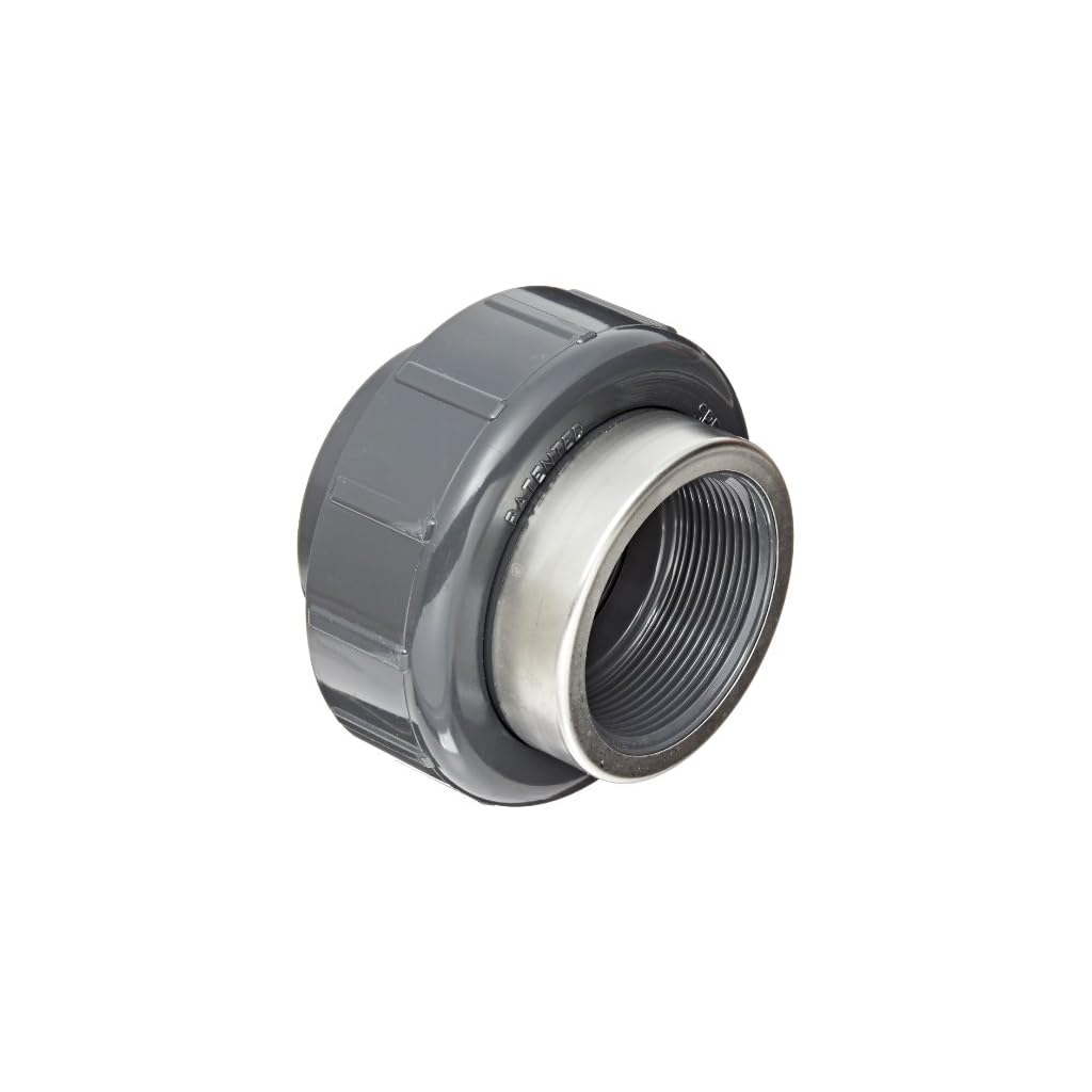 Spears 8059-SR Series PVC Pipe Fitting, Union with Viton O-Ring ...