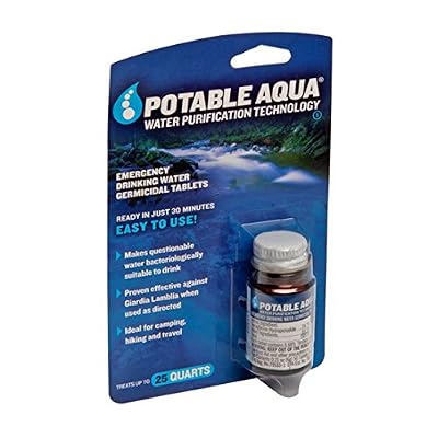 Potable Aqua Water Treatment Tablets,50 Tablets Pack Nepal | Ubuy