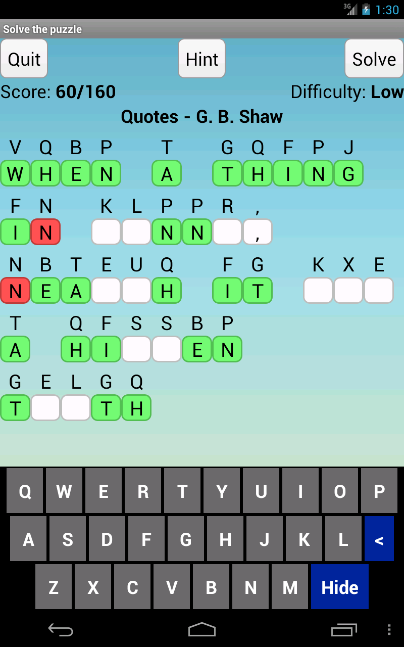 #FreeApp of the Day is Cryptogram Puzzles