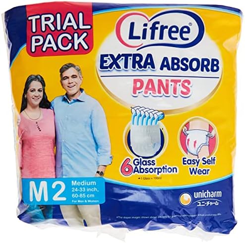 Lifree Medium Size Diaper Pants, 2 Count 1 Units price in Egypt ...