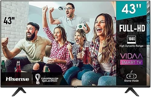 Hisense 43 Inch TV Full HD Smart With Dolby Vision YouTube, Netflix ...