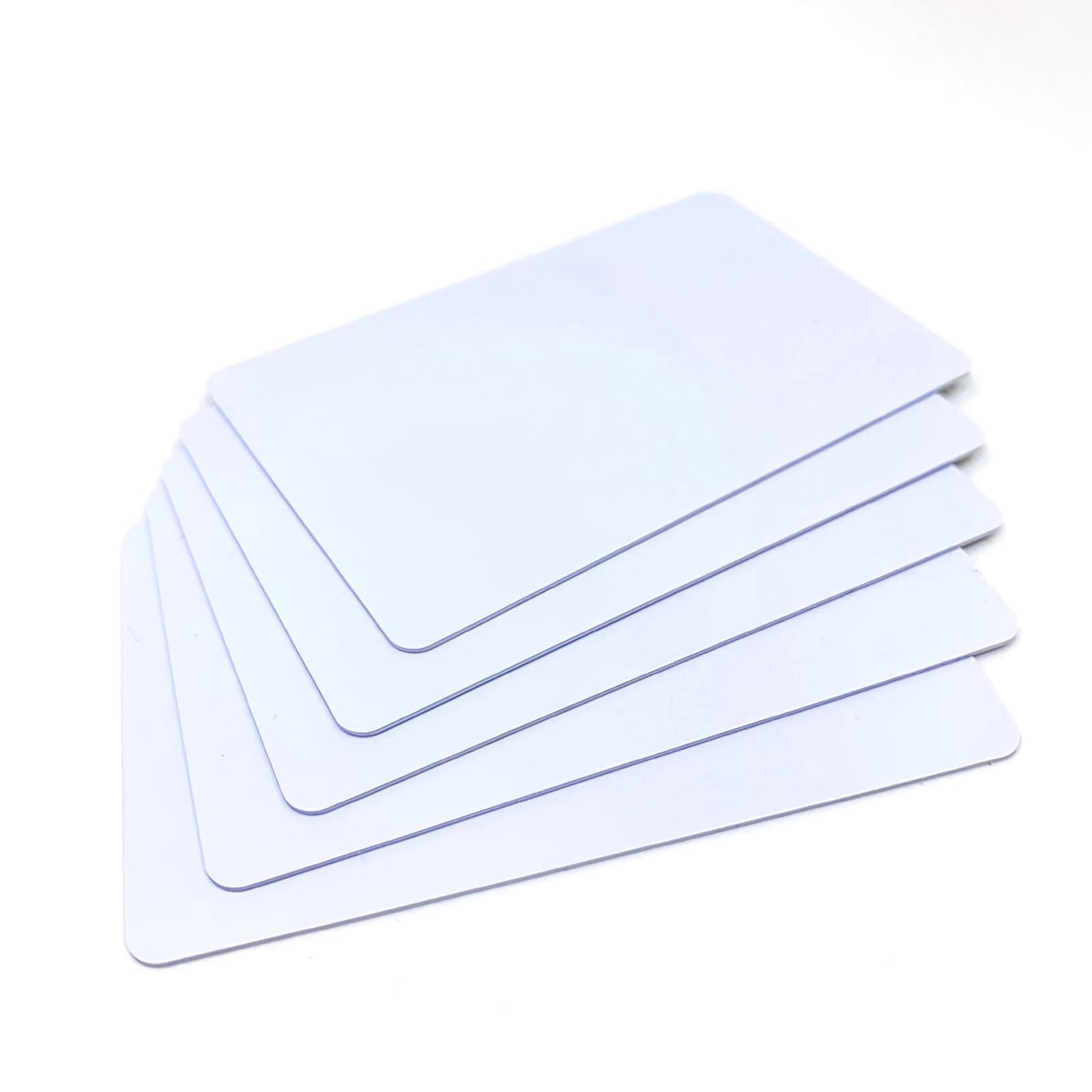 Nuubiz White Blank NFC Cards (5 Pack) - NTAG215 NFC Tags, Printable PVC ...