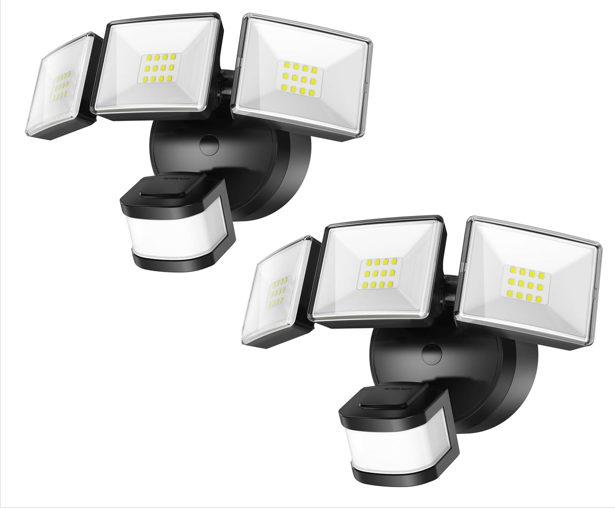 OREiN 2 Pack Motion Sensor Outdoor Lights, 3500LM/26W and 240° Big ...