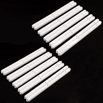 Drawer Slides Heavy Duty Off White Plastic Cabinet Drawer Rails Smooth ...