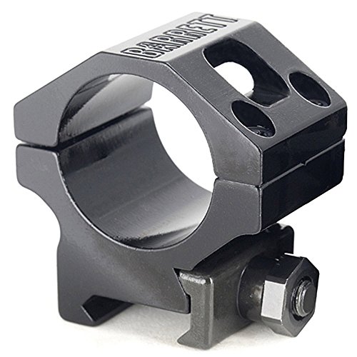 Barrett Mount Fits Picatinny Fits 30mm Scopes, 1", Black
