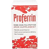 Proferrin 11mg Heme Iron 90Tablets: Amazon.ca: Health & Personal Care