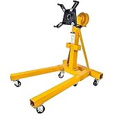 Amazon.com: JEGS Folding Engine Stand | Geared Rotating Head | Yellow ...