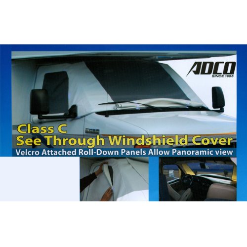 Class C RV Windshield Cover See Through Windshield Covers with Roll ...