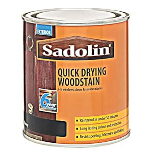 Sadolin Quick Drying Exterior Woodstain Ebony 500ml: Amazon.co.uk: DIY ...