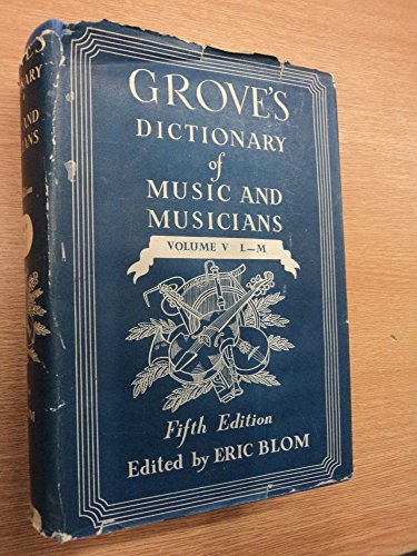 Amazon.com: Groves Dictionary of Music and Musicians: 9780333192627 ...