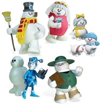 Amazon.com: Frosty the Snowman Action Figures Master Set of 6: Toys & Games