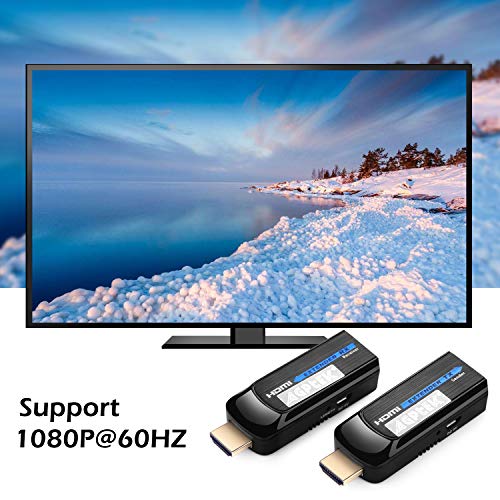 MYPIN 131ft/40m 1080P HDMI Extender Kit USB Powered Transmit HD Video ...