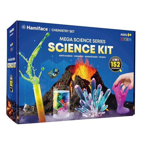 Science Kit for Kids - Mega Science Series w/ 150+ Experiments, STEM ...