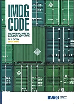 IMDG Code Supplement, 2020 Edition (Hardcover): IMO: 9789280100525: Amazon.com: Books