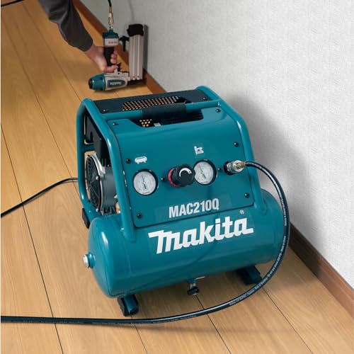 Compresor de aire eléctrico Makita MAC210Q Quiet Series, 1 HP, 2 ...