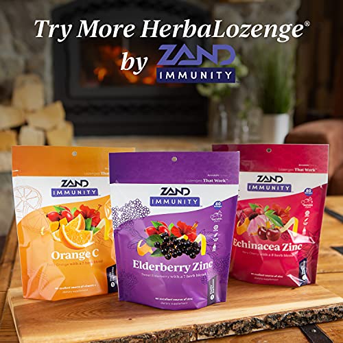 ZAND Immunity Menthol HerbaLozenge Cough Drops | Peppermint, Eucalyptus ...
