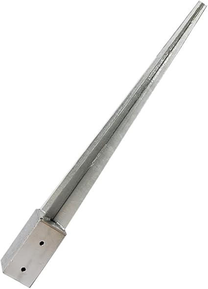 2" 50mm Heavy Duty Galvanised Fence Post Spike (1): Amazon.co.uk: DIY ...