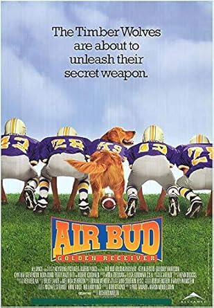Air Bud: Golden Receiver - Authentic Original 27x40 Rolled Movie Poster ...