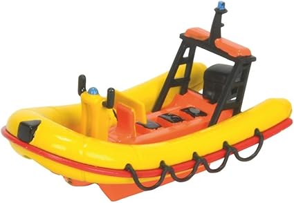 Fireman Sam Boat Lifeboat Neptun Vehicle | The Cast Mini Series: Amazon ...