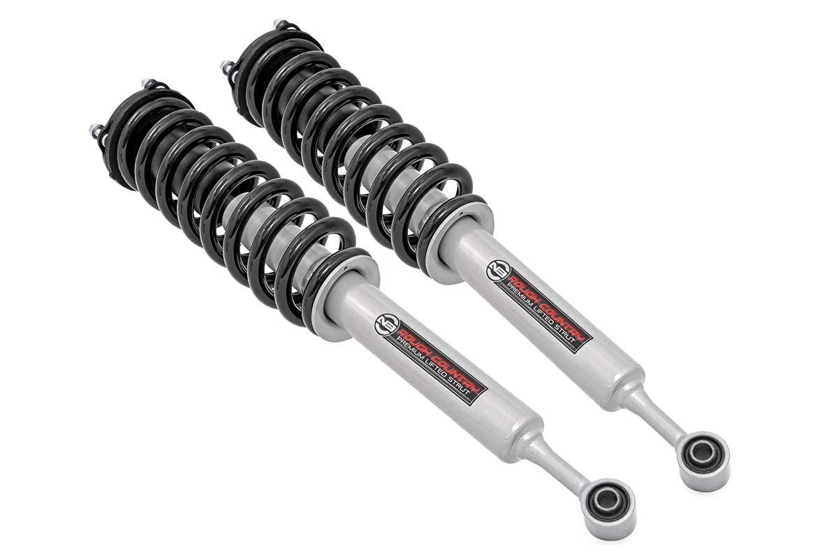Rough Country 6" Loaded N3 Lifted Struts for 2007-2021 Toyota Tundra ...