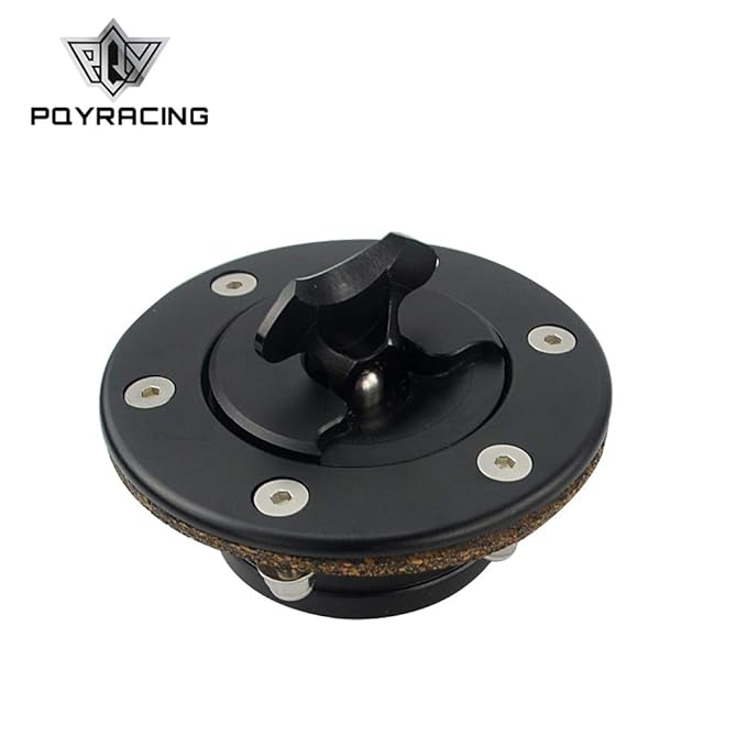 Amazon.com: PQYRACING Billet Aluminum Aircraft Style Fuel Cell Gas Cap ...