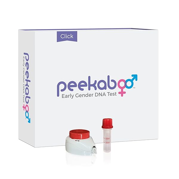 Peekaboo Click DNA Test Kit, Early Gender Detection, Test as Early as 6 ...
