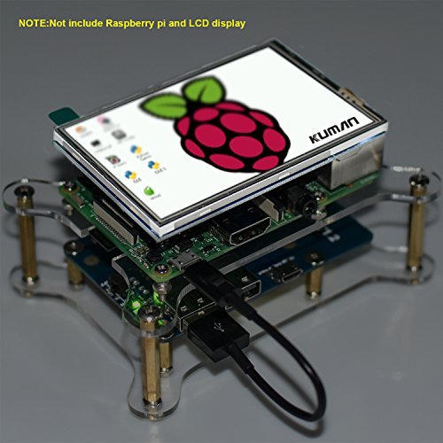 kuman for Raspberry Pi Lithium Battery Pack Expansion Board RPi Power ...