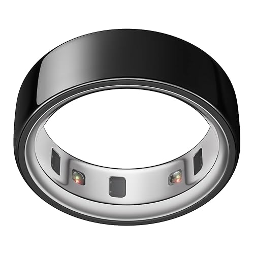 Oura Ring 4 - Black - Size 8 - Size Before You Buy in Kuwait | Whizz Rings