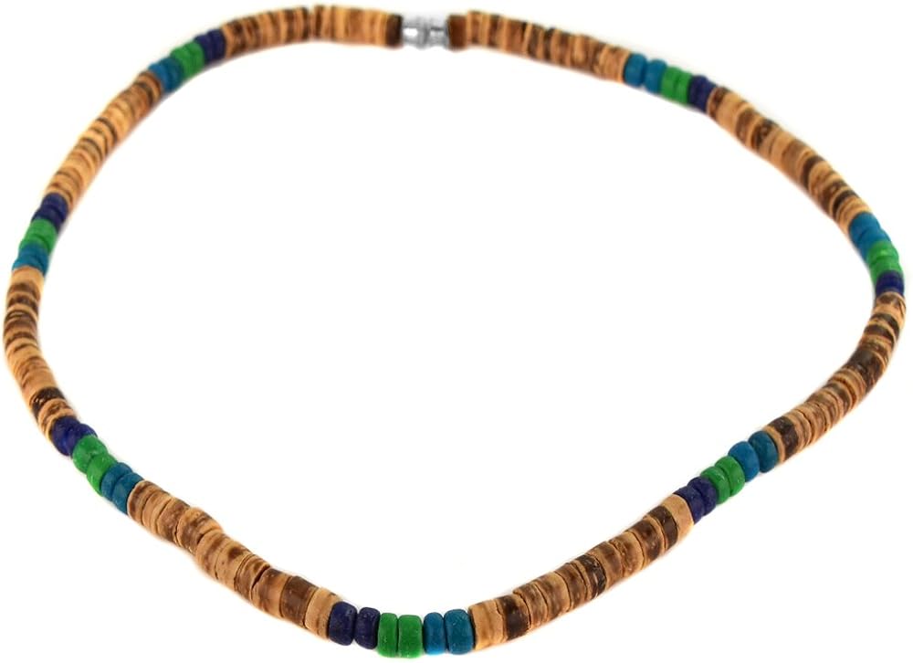 topt rasta Collier Surf Fin Homme Femme Collier Surf Surfeur 45cm Long ...